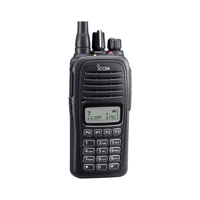 Icom F1000T 84 Two-Way Radio - 5W, 128C, DTMF, IP67, LCD, Includes ...