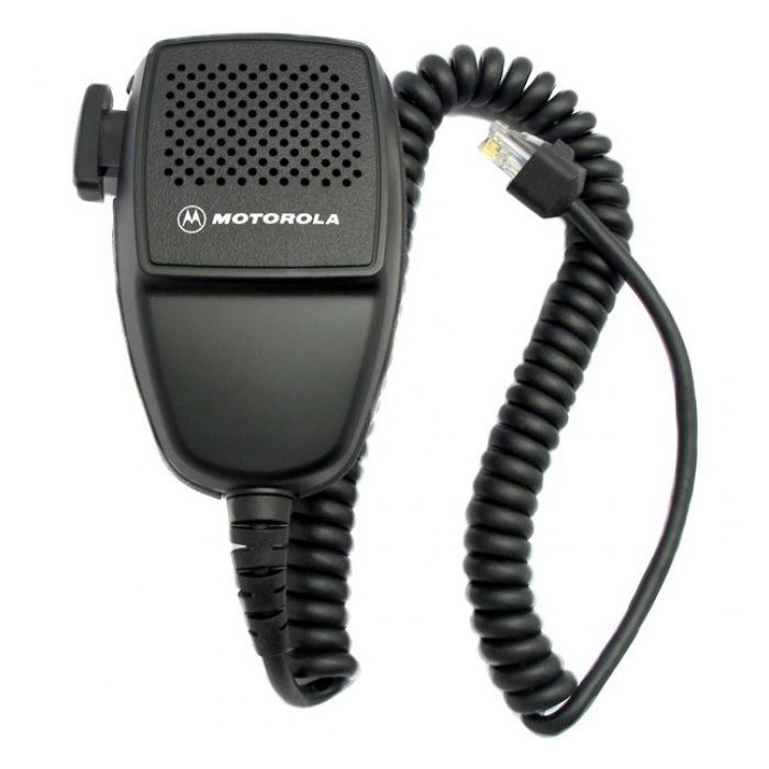 Motorola PMMN4090A Palm Microphone - 7ft Coil Cord, Clip
